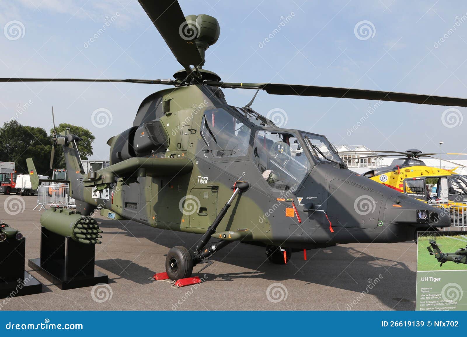 Military Helicopter UH Tiger Editorial Stock Image - Image of ...