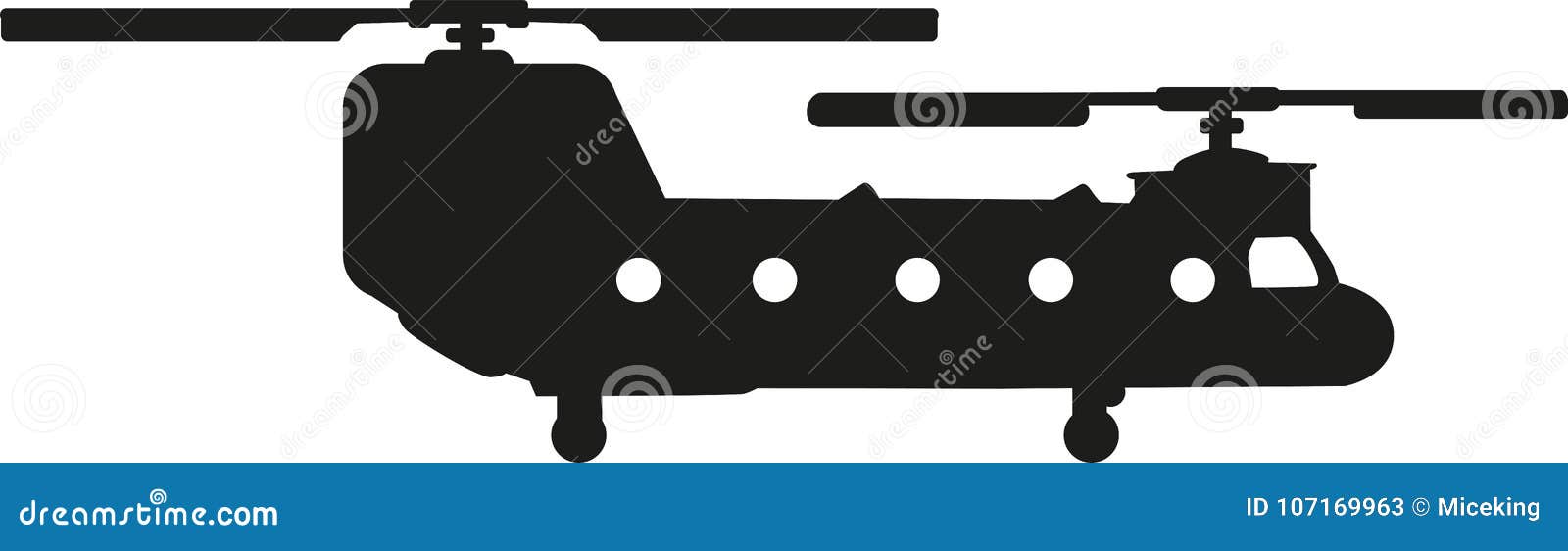 Military Helicopter vector stock vector. Illustration of transportation ...