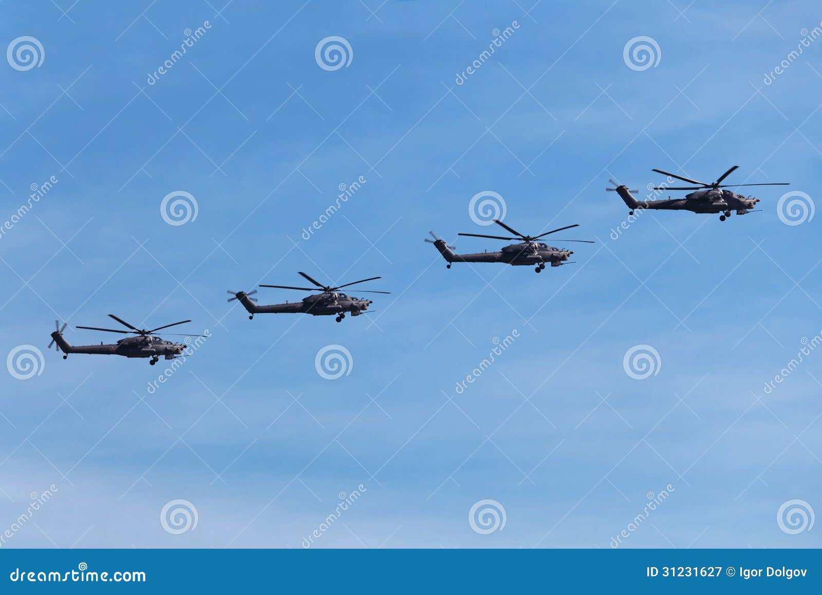Military Helicopters - Formation Royalty-Free Stock Photography ...