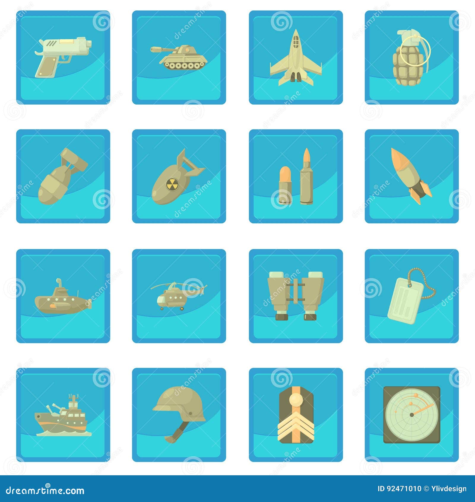 Military icon blue app stock vector. Illustration of airline - 92471010
