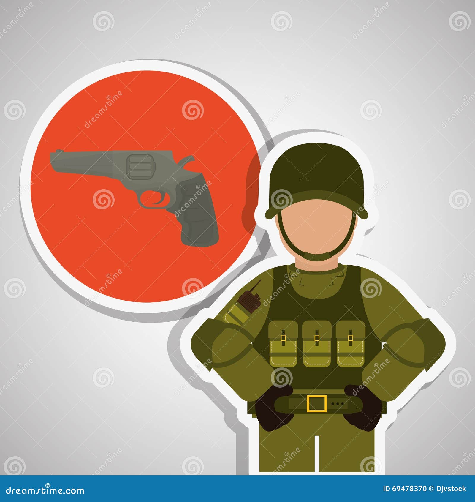 Military Icon Design , Vector Illustration Stock Vector - Illustration ...