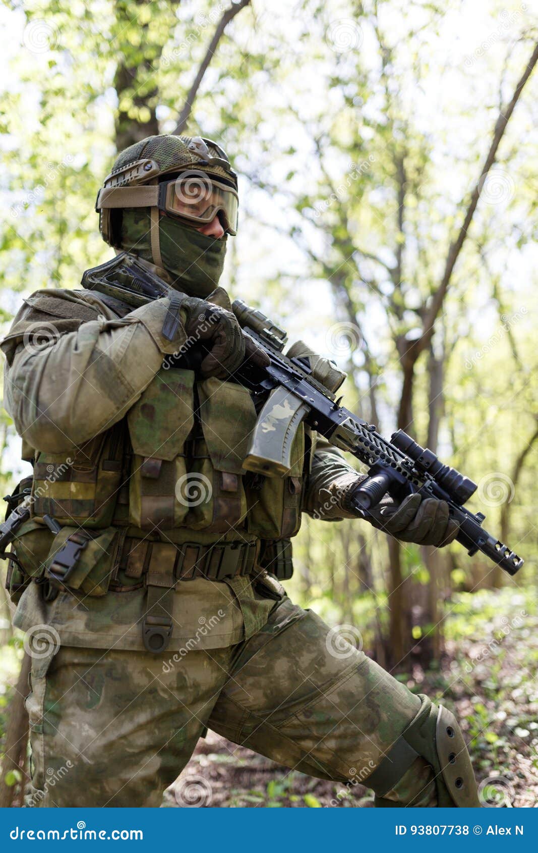 Military Intelligence Officer on Assignment Stock Photo - Image of ...