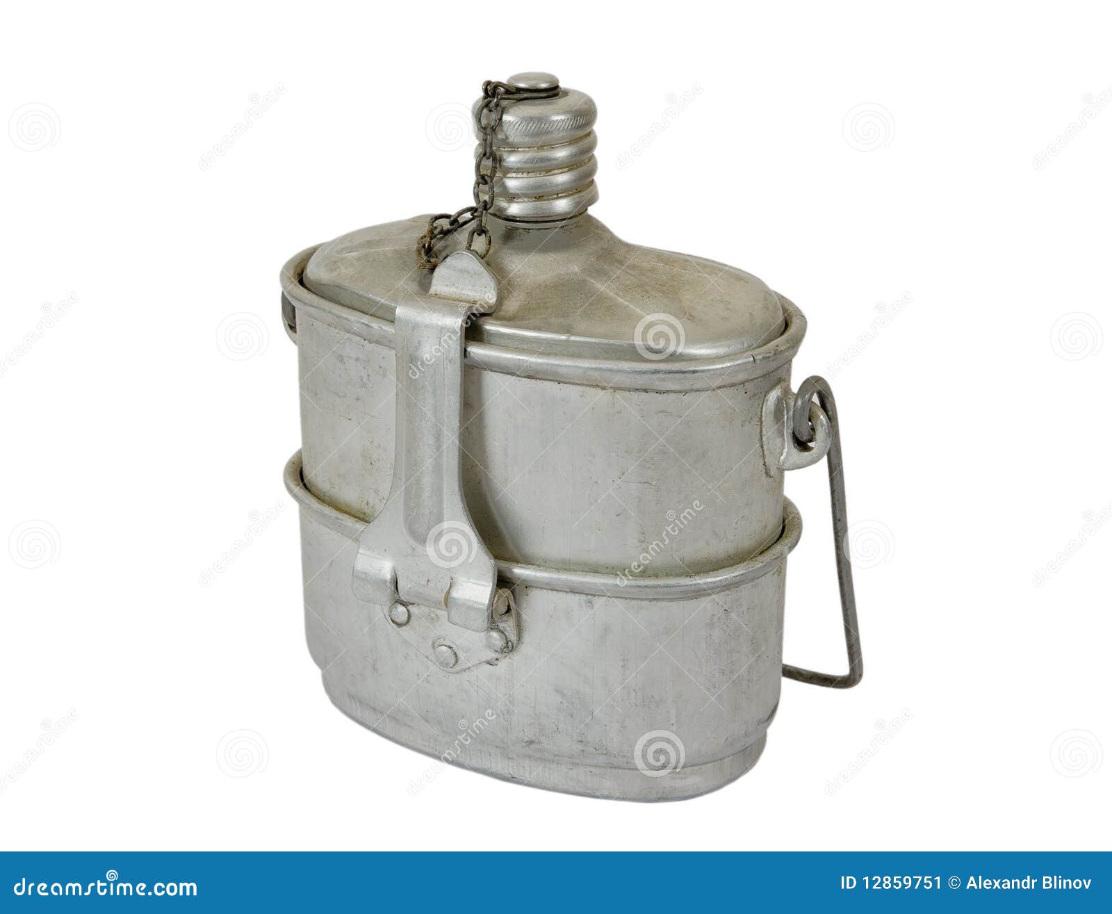 Military Issued Cooking Pot Stock Image - Image of kitchen, retro: 12859751