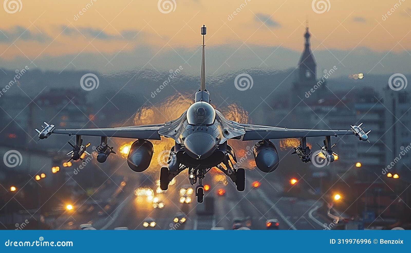 A Military Jet Flyover Wide Shot Stock Photo - Image of fuel, plane ...