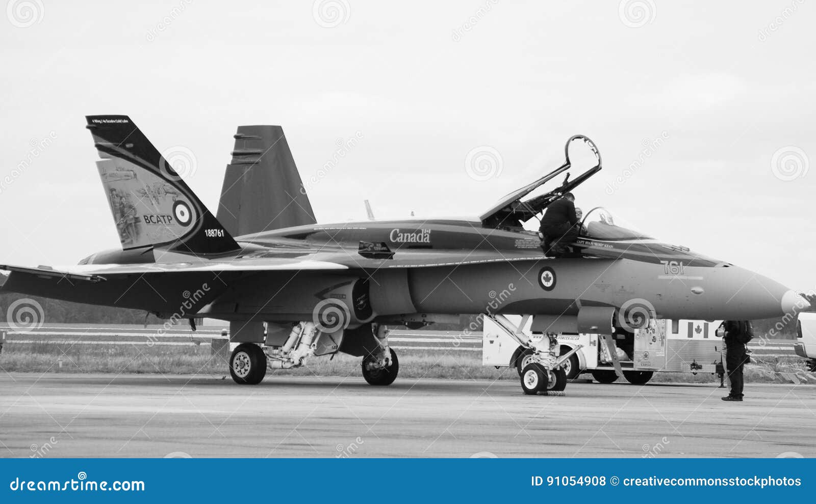 Military Jet On Runway Picture. Image: 91054908