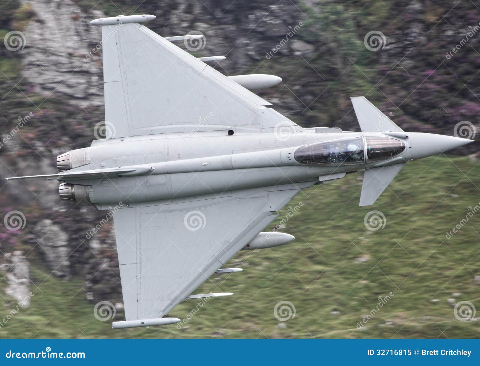 Military jet Typhoon stock image. Image of mach, cockpit - 32716815