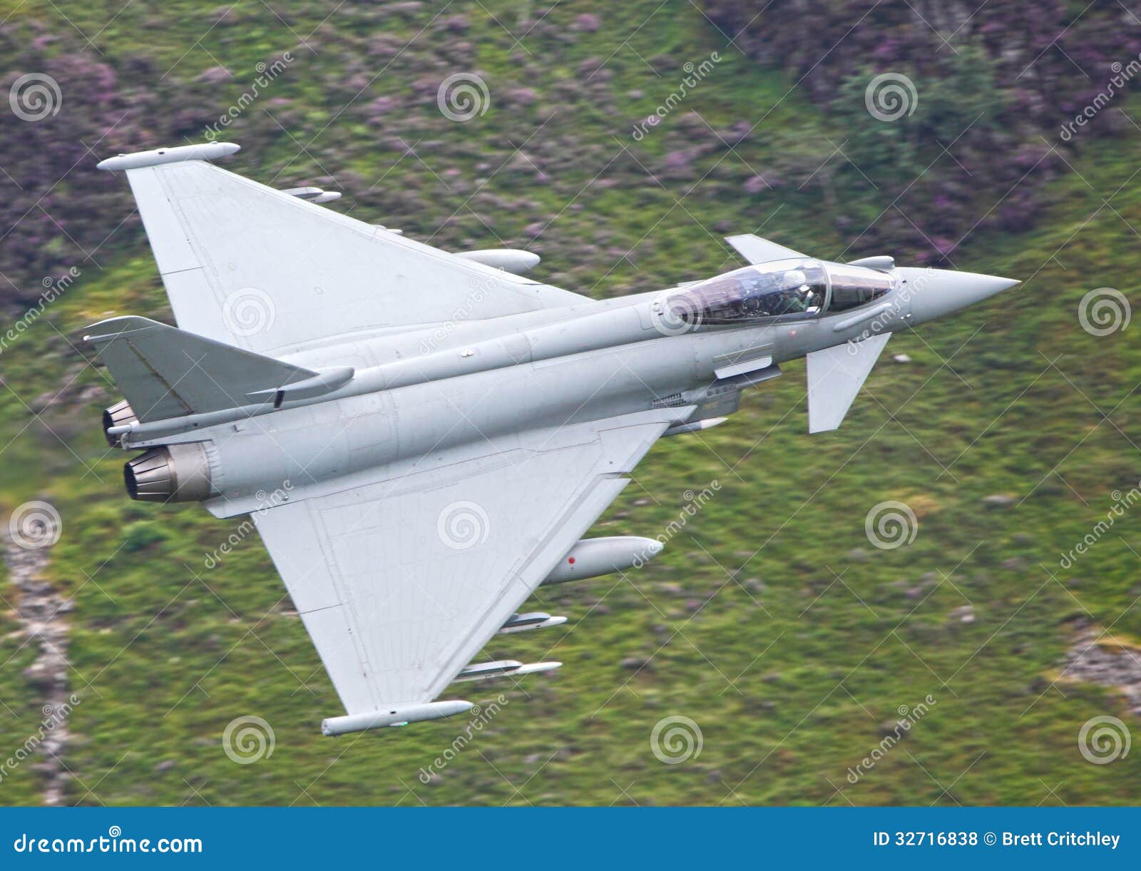 Military jet Typhoon stock photo. Image of mach, aerial - 32716838