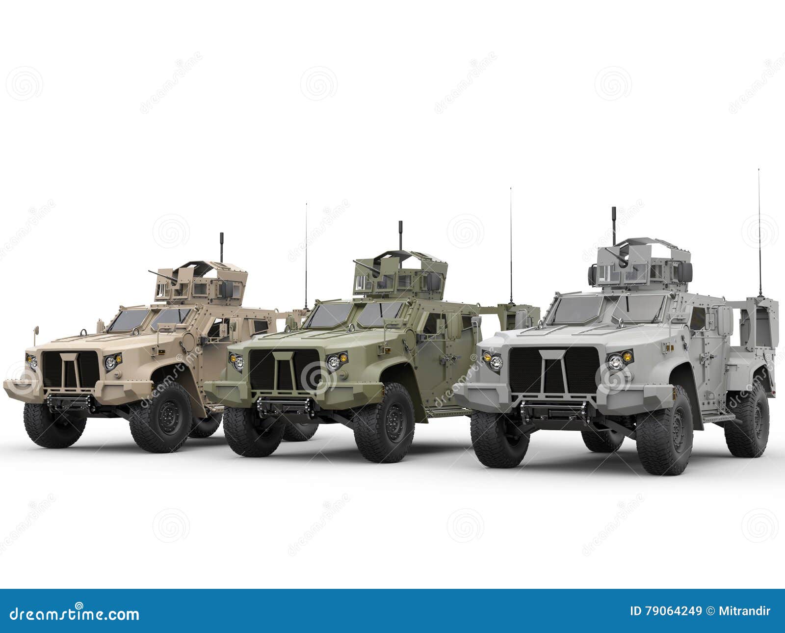 Military Light Armor Tactical Vehicles Stock Illustration ...