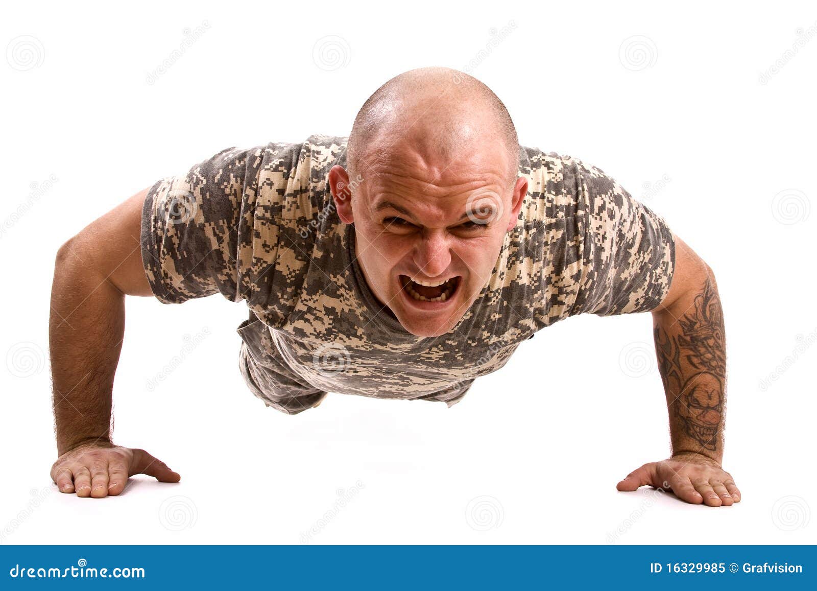 Military man exercise stock image. Image of preparation - 16329985