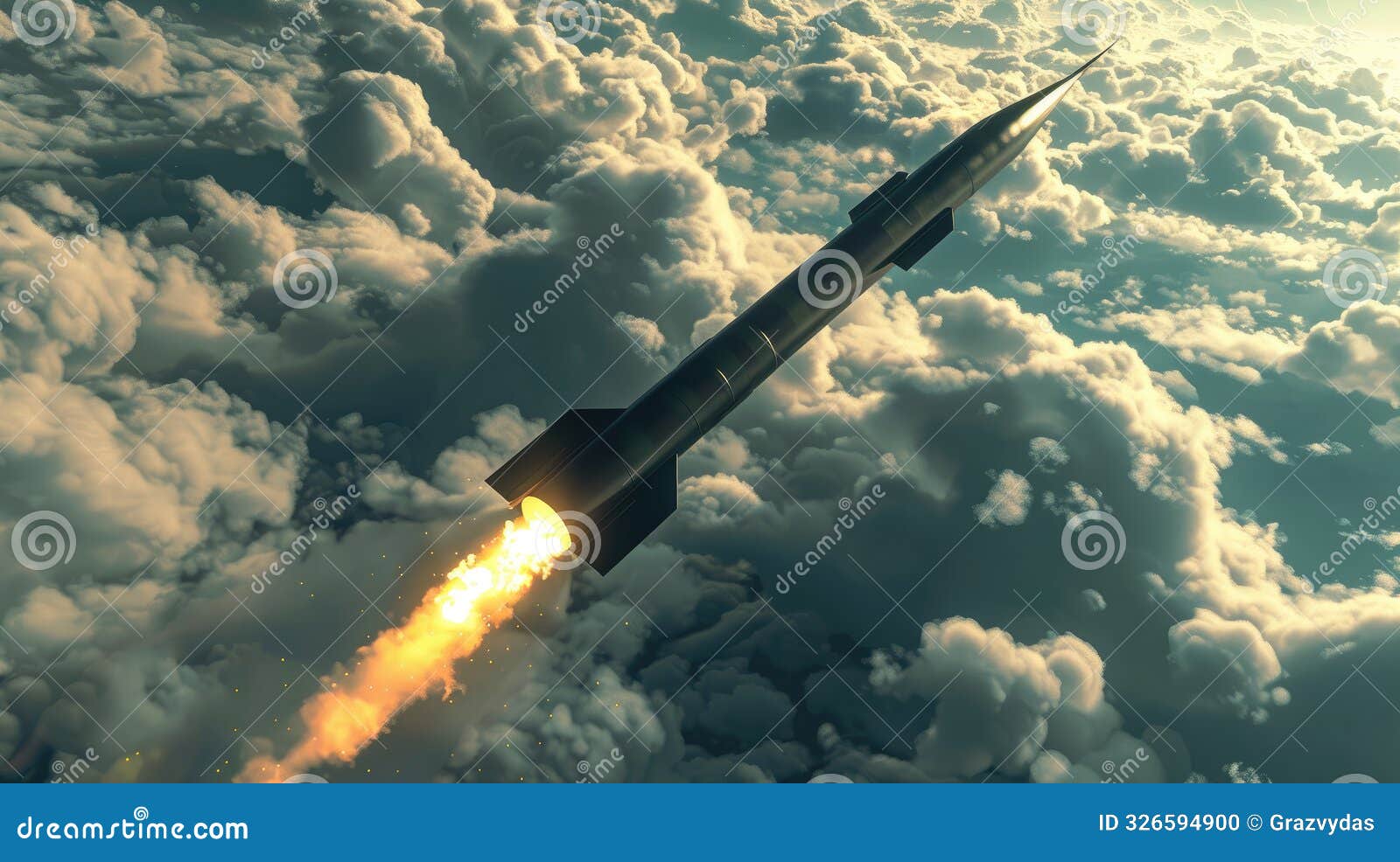 Military Launch Vehicle Vector Illustration | CartoonDealer.com #18206594