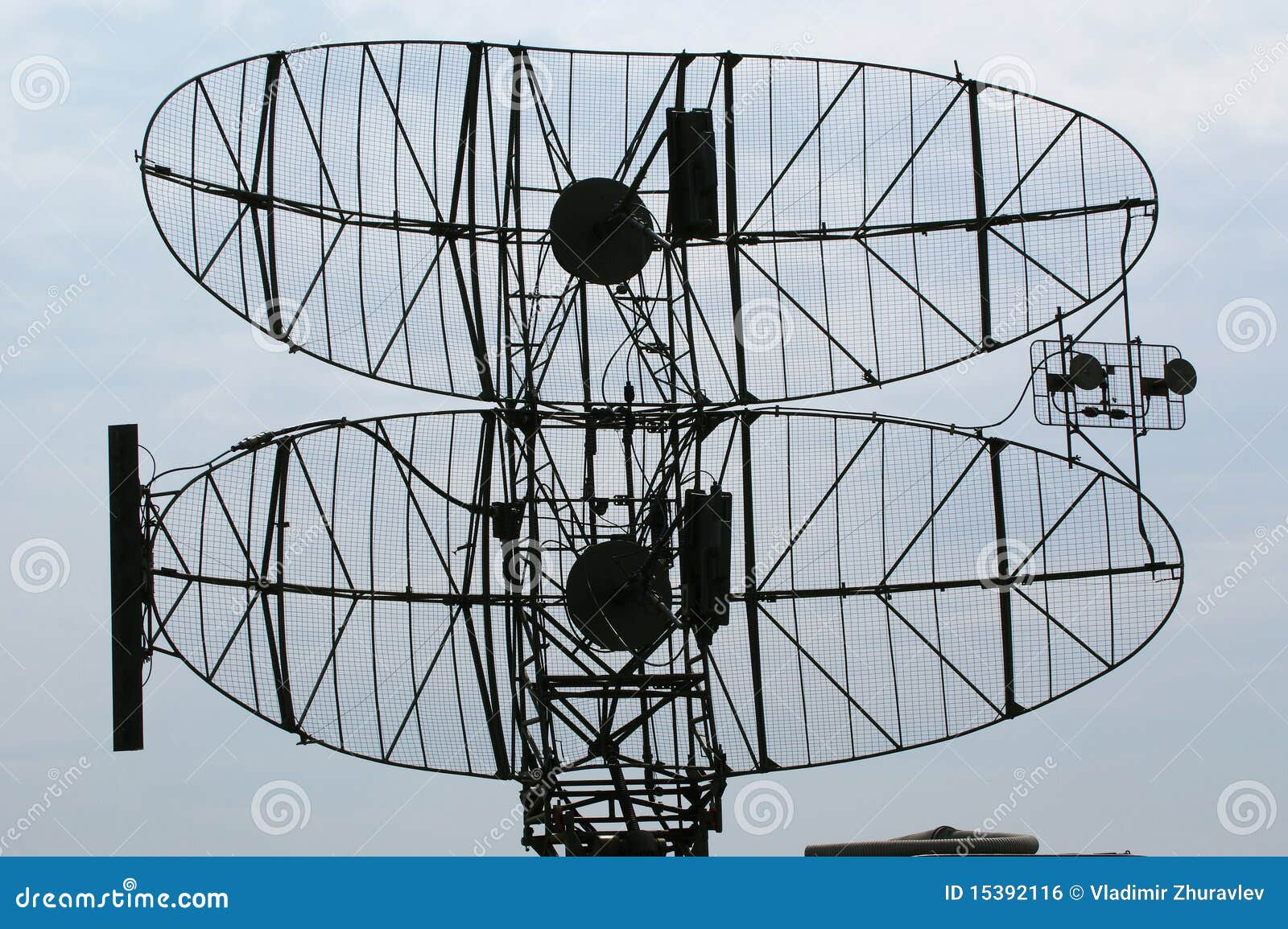 Military Mobile Radar Station Stock Photo - Image of technology ...