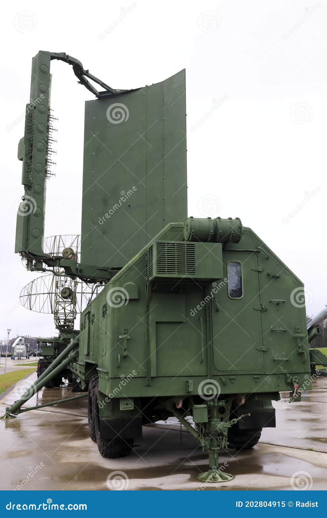Military Mobile Radar Vehicle 35D6 Stock Image - Image of heavy ...