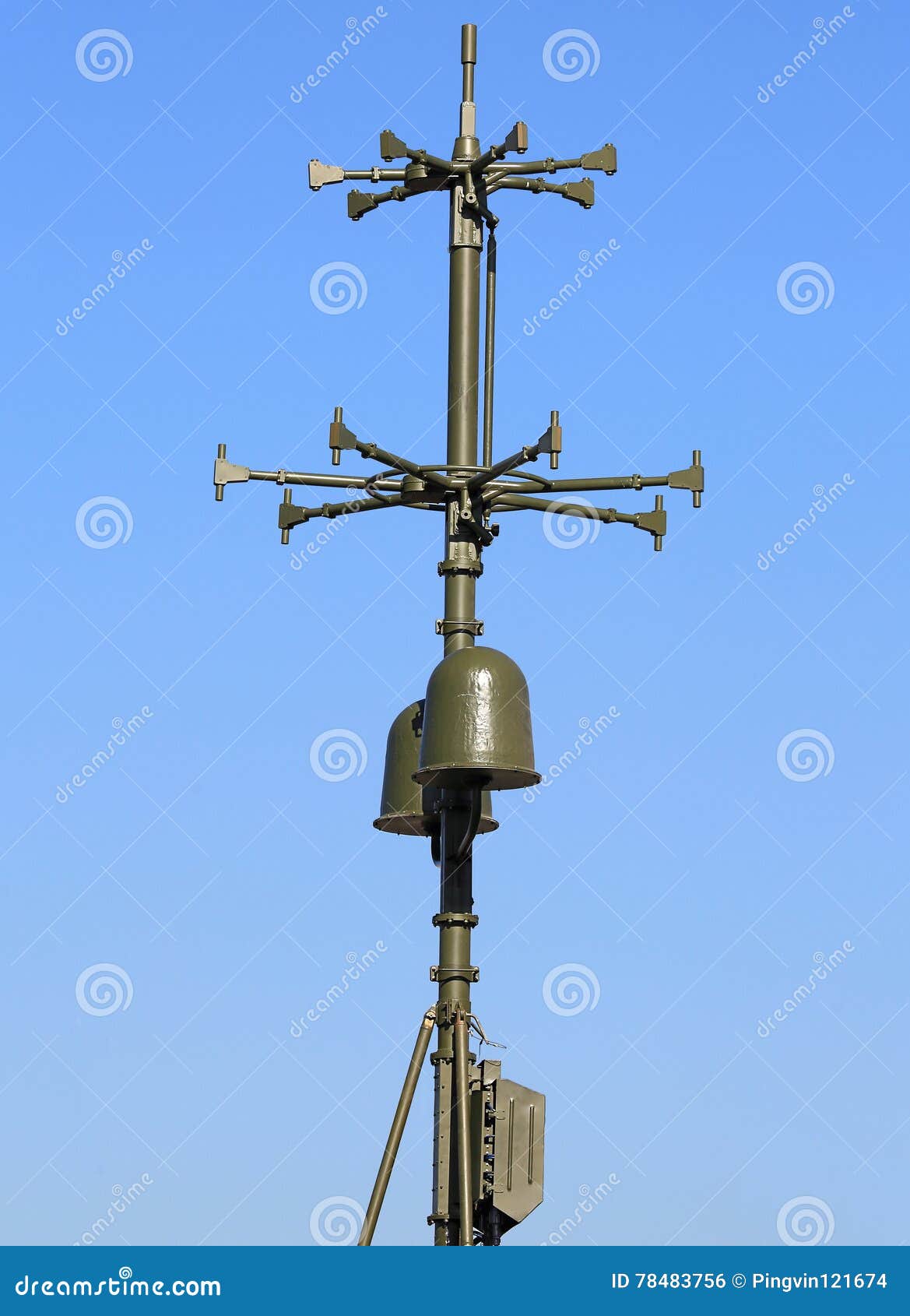 Military Mobile Radio Device Stock Photo - Image of extraterrestrial ...