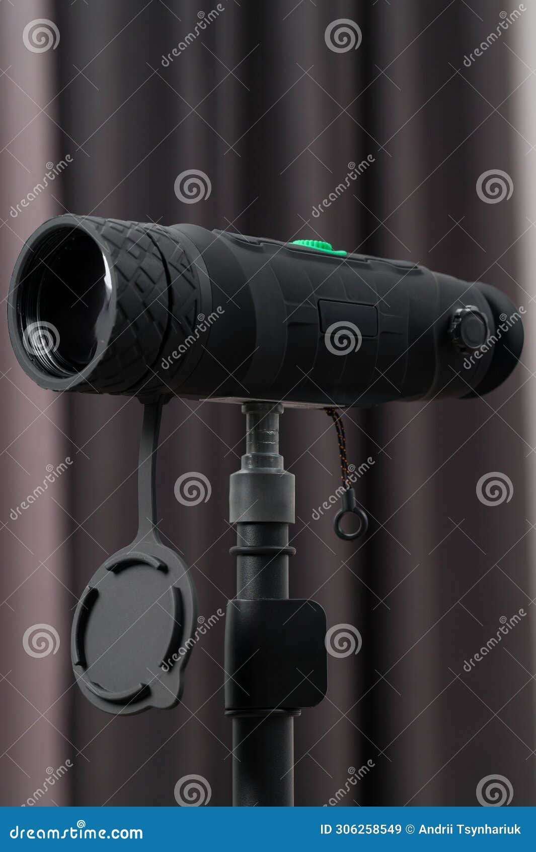 A Military Monocular with a Large Radius of Action. Stock Image - Image ...