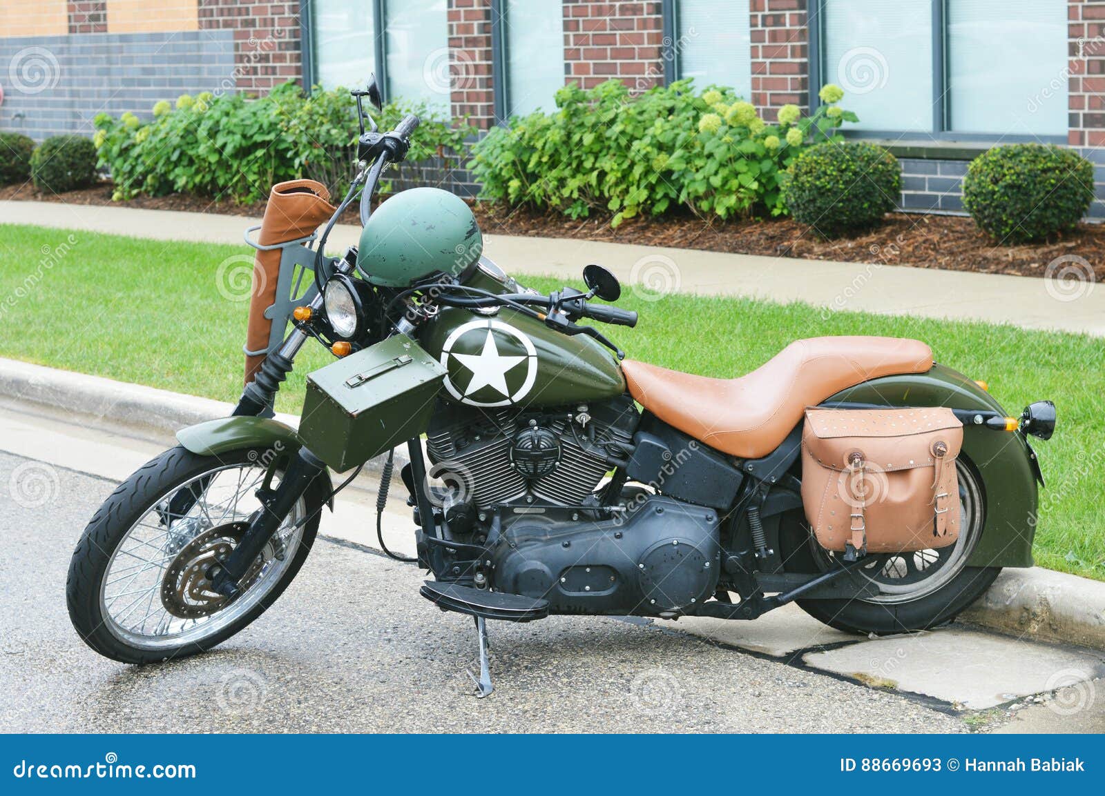 Military Motorcycle stock image. Image of road, motor - 88669693