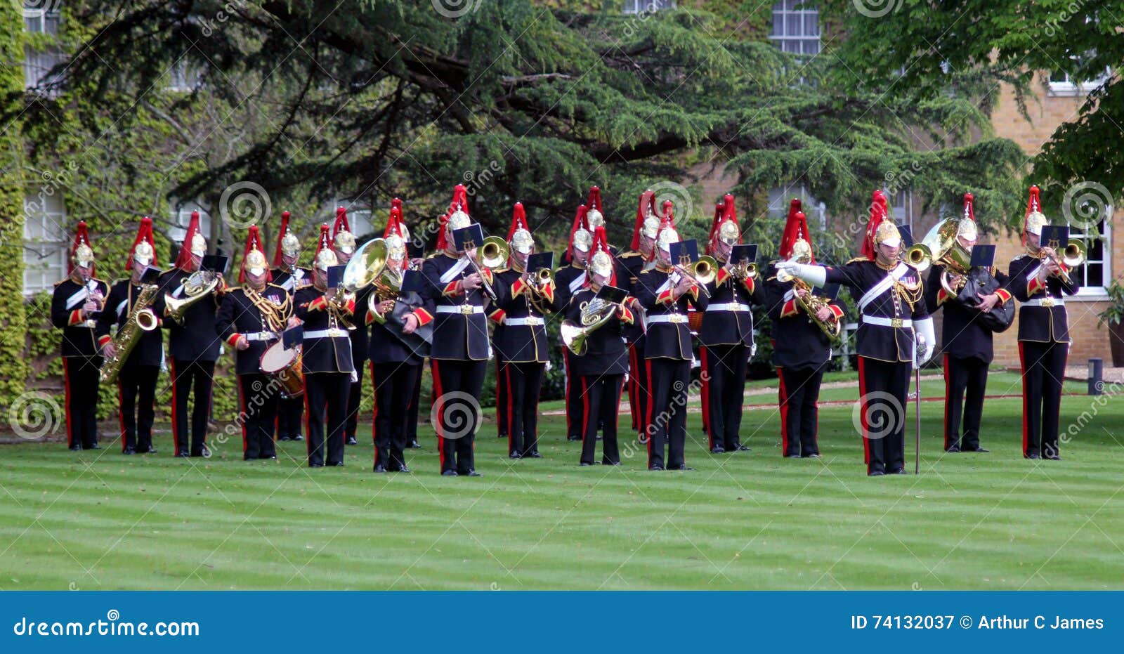 Military Musicians editorial photography. Image of cavalry - 74132037