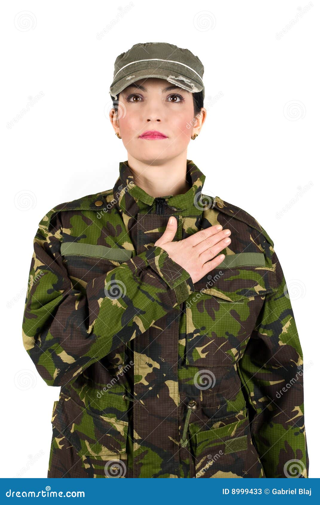 Military oath stock image. Image of person, lady, army - 8999433