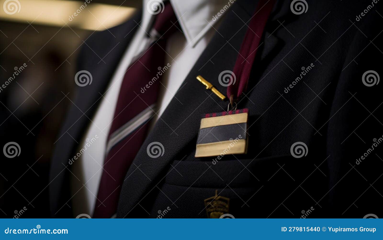 Military Officer Wearing Formal Uniform with Pride and Confidence ...