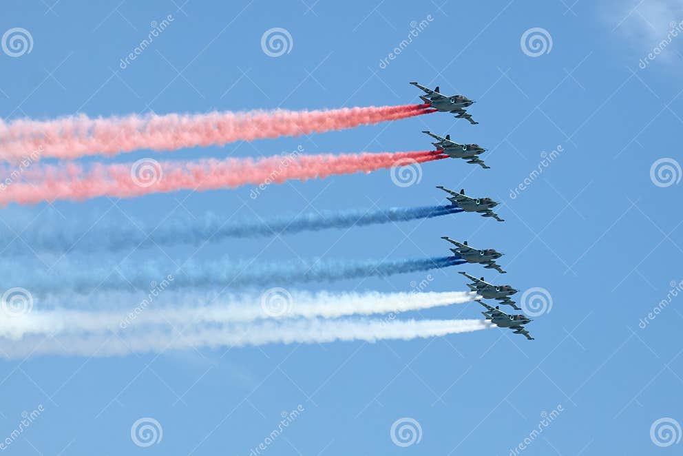 Military parade stock photo. Image of airplanes, holiday - 14457022