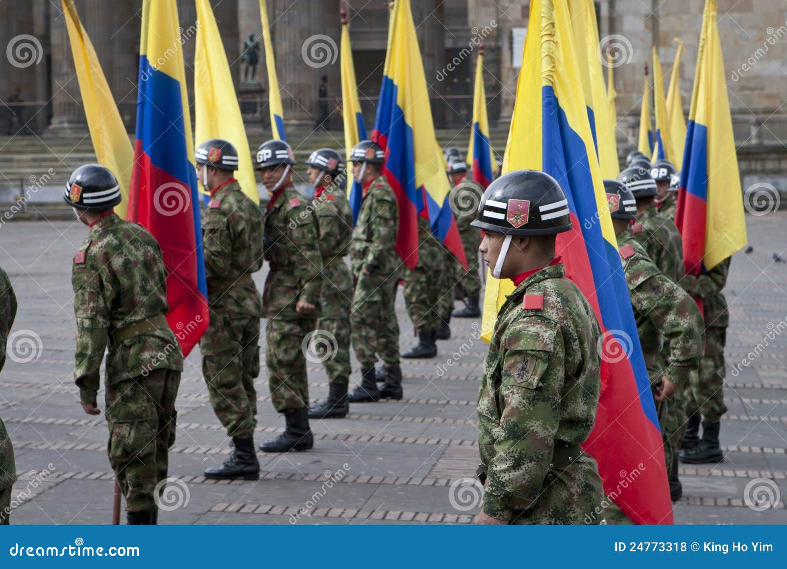 Military Parade in Bogota, Colombia Editorial Stock Photo - Image of ...