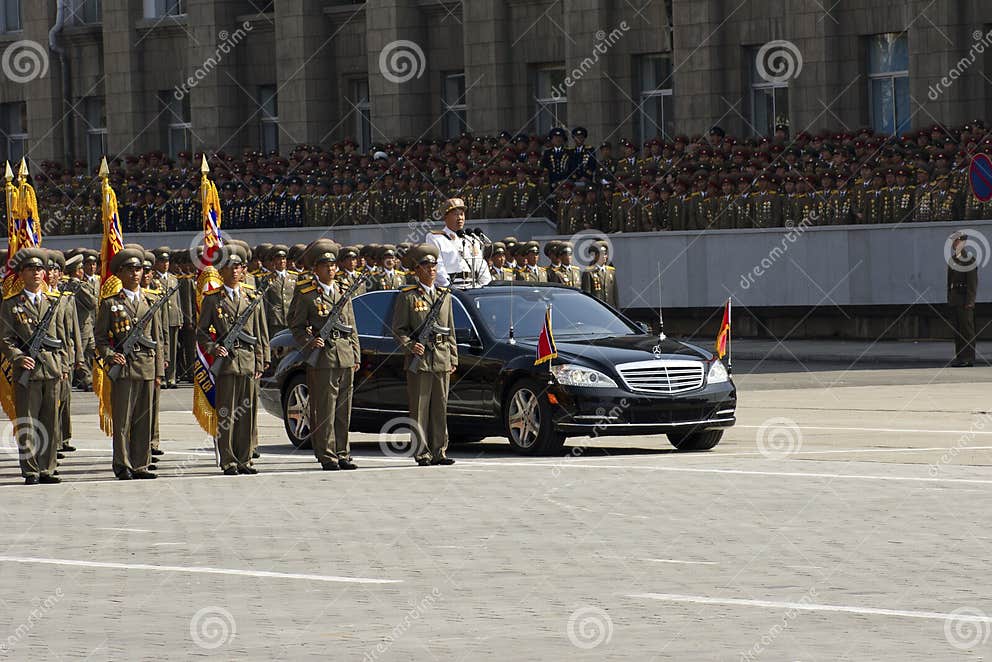 Military Parade in Pyongyang Editorial Photo - Image of asia, marching ...