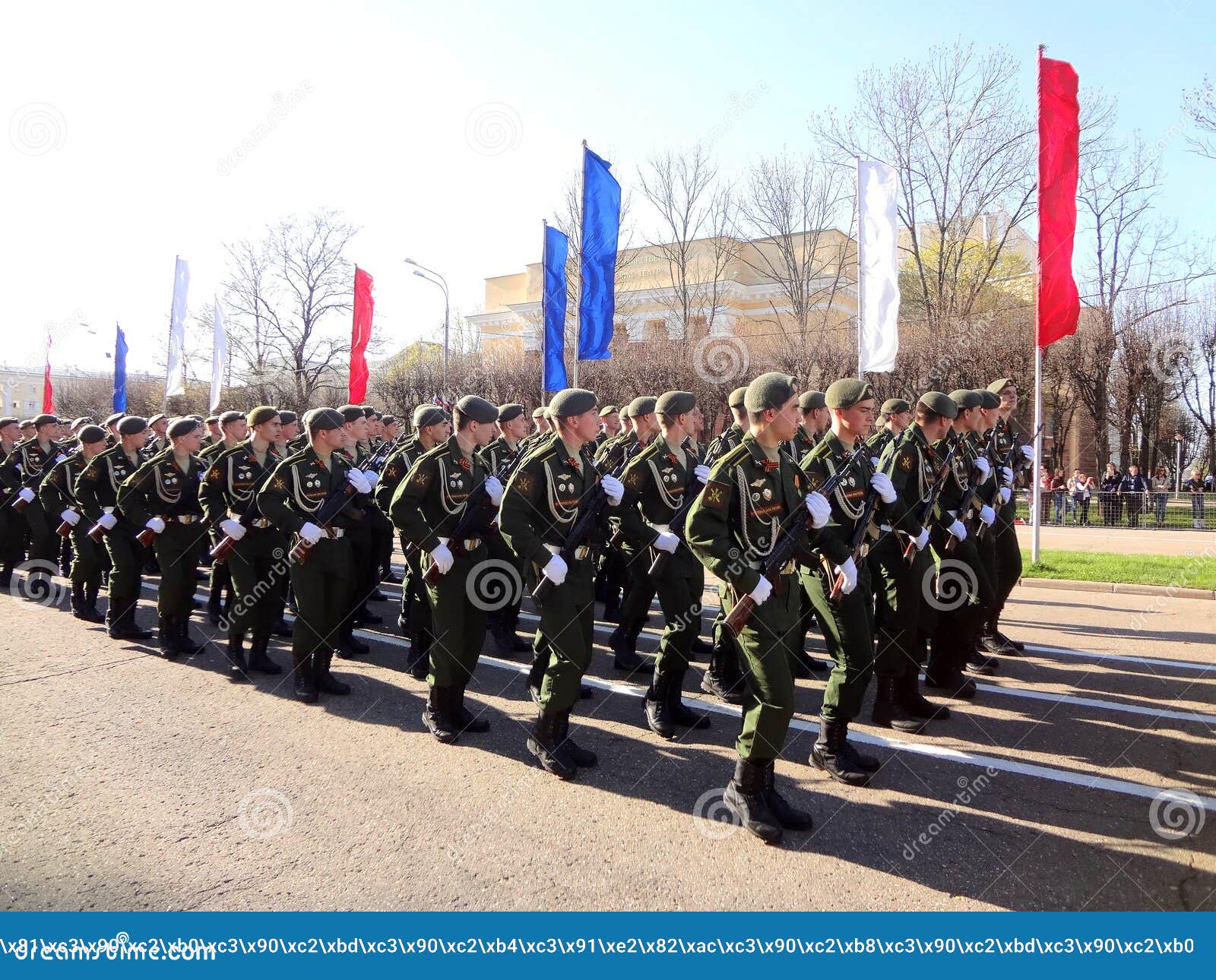 Military Parade in Russia May 9 Editorial Image - Image of soldiers ...