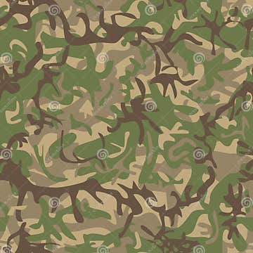 Military pattern stock vector. Illustration of greenery - 5249072