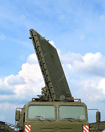 Military Phased Array Antenna Stock Photo - Image of russia ...