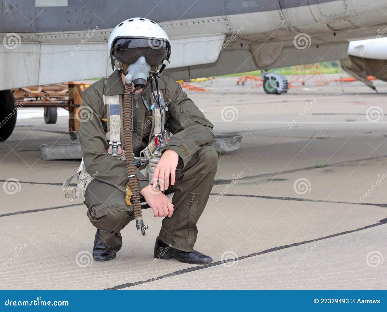 Military pilot stock image. Image of steersman, muscle - 27329493