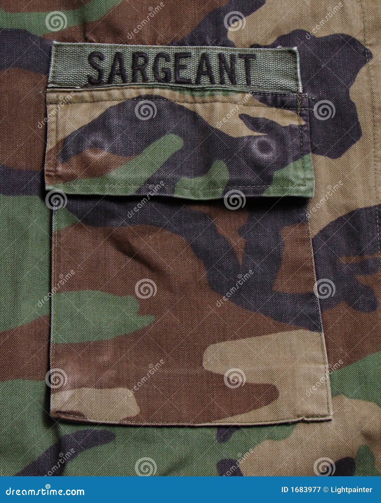Military pocket stock image. Image of personnel, uniform - 1683977