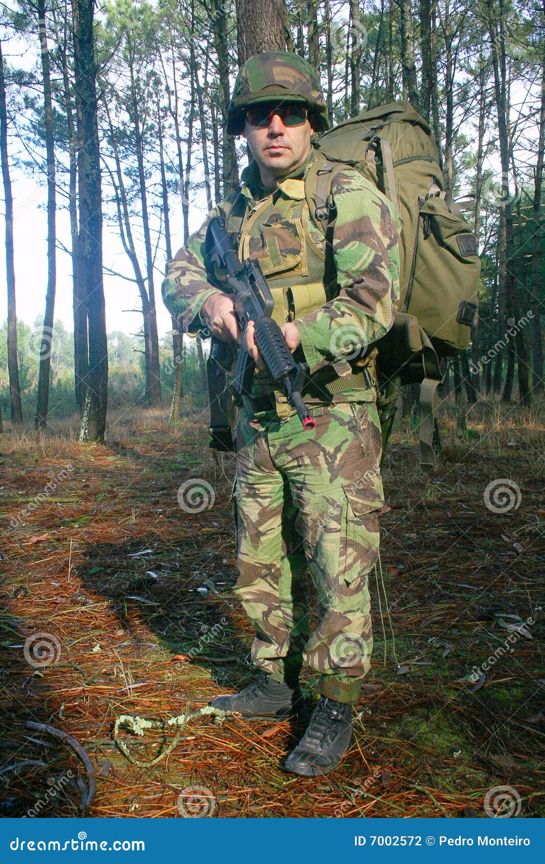 Military Posing for Photography Stock Photo - Image of guerrilla ...