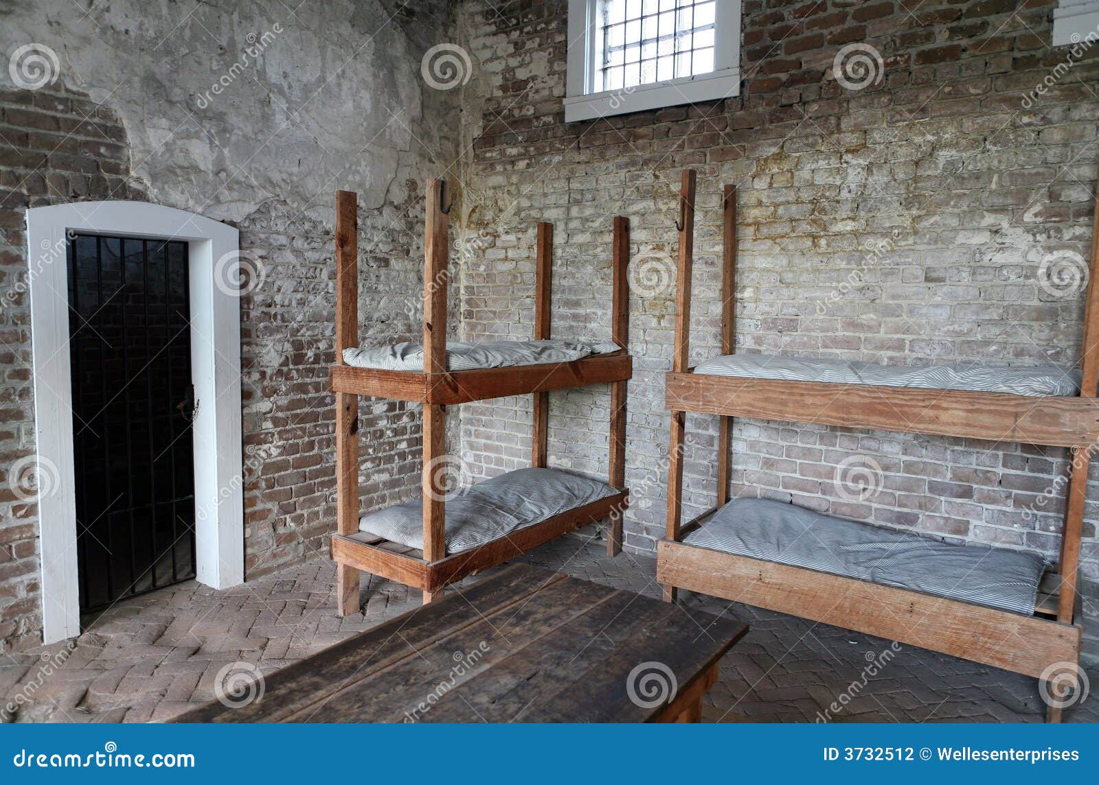 Military Prison stock photo. Image of clink, cell, antebellum - 3732512
