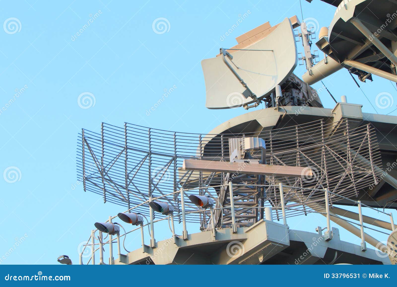 Military Radar stock image. Image of investigate, battleship - 33796531