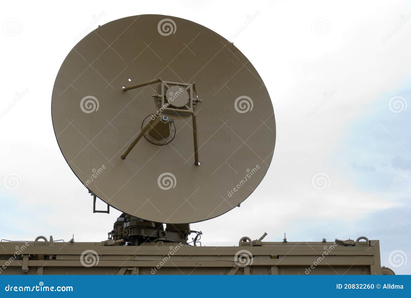 Military Radar Antenna stock photo. Image of broadcasting - 20832260