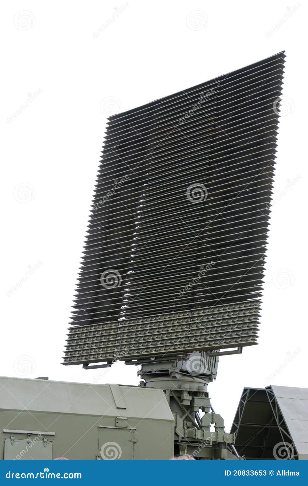 Military Radar Antenna stock image. Image of radio, dish - 20833653