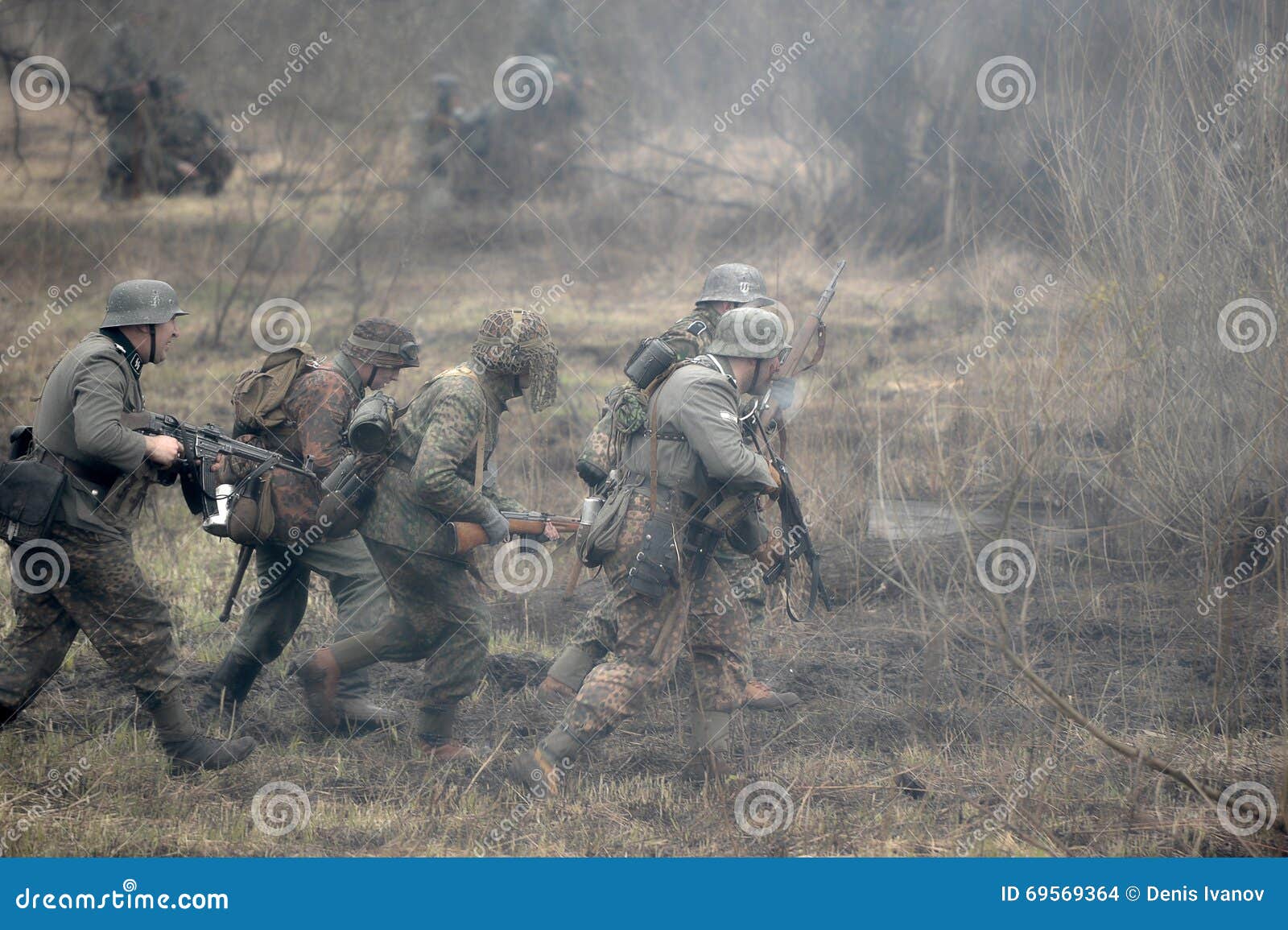 Military Reconstruction Battle Editorial Stock Image - Image of fascism ...