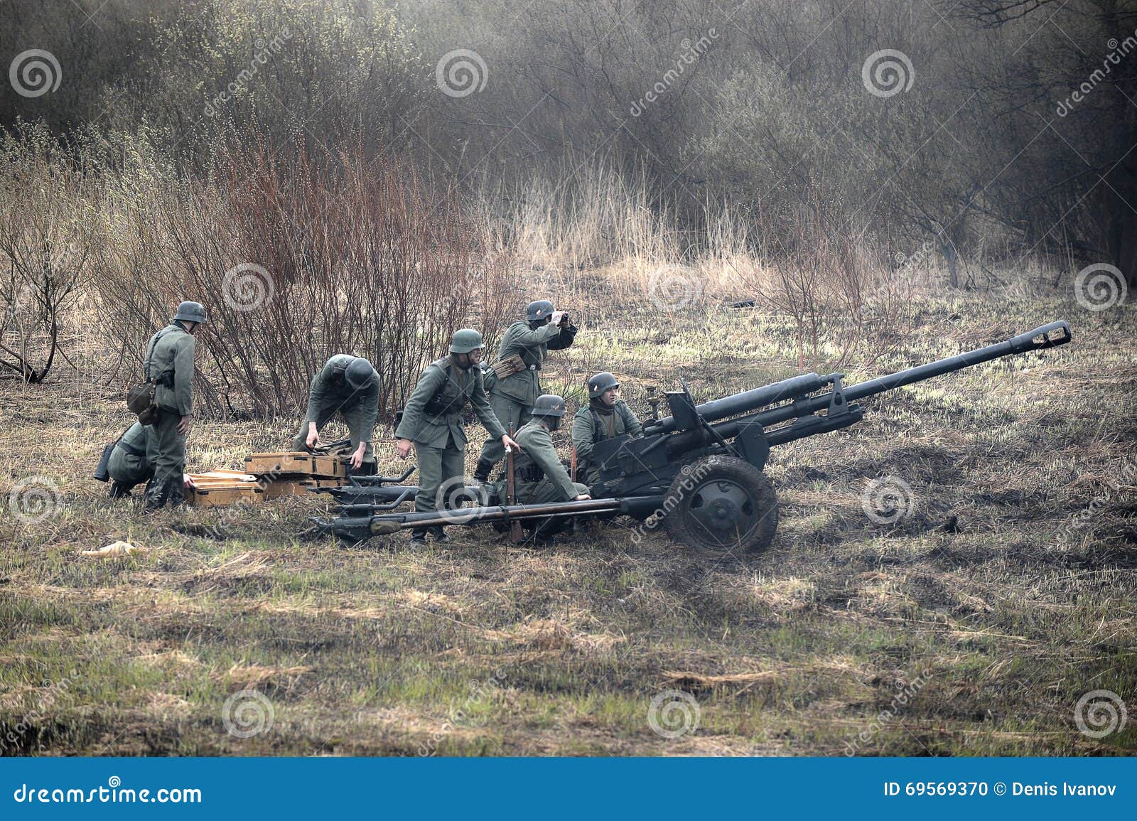 Military Reconstruction Battle Editorial Image - Image of forces, cold ...