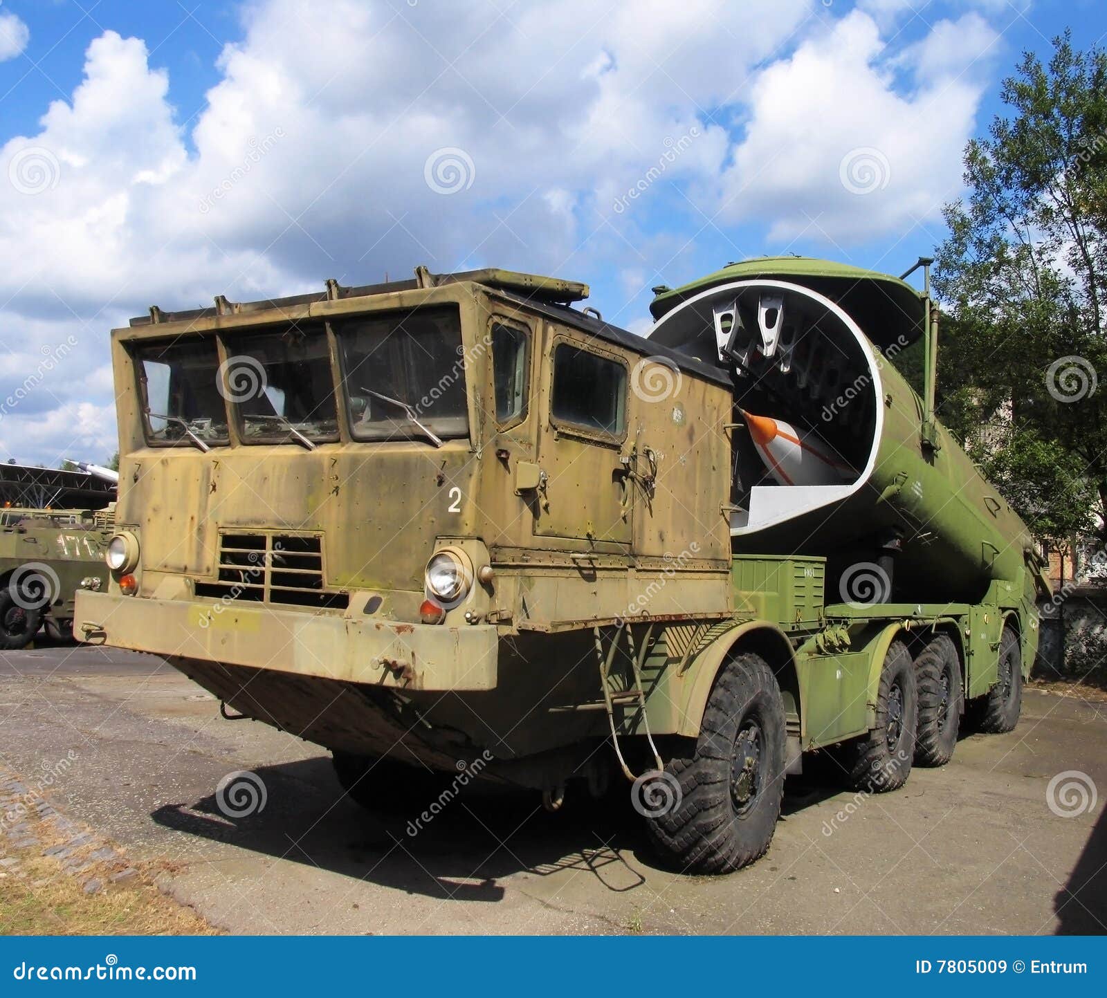 Military Rocket Gun Vehicle Stock Image - Image of rocket, arsenal: 7805009