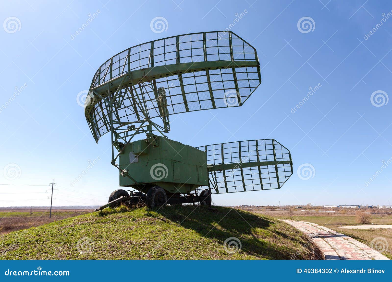 Military Russian Radar Station Stock Photo - Image of engineering ...
