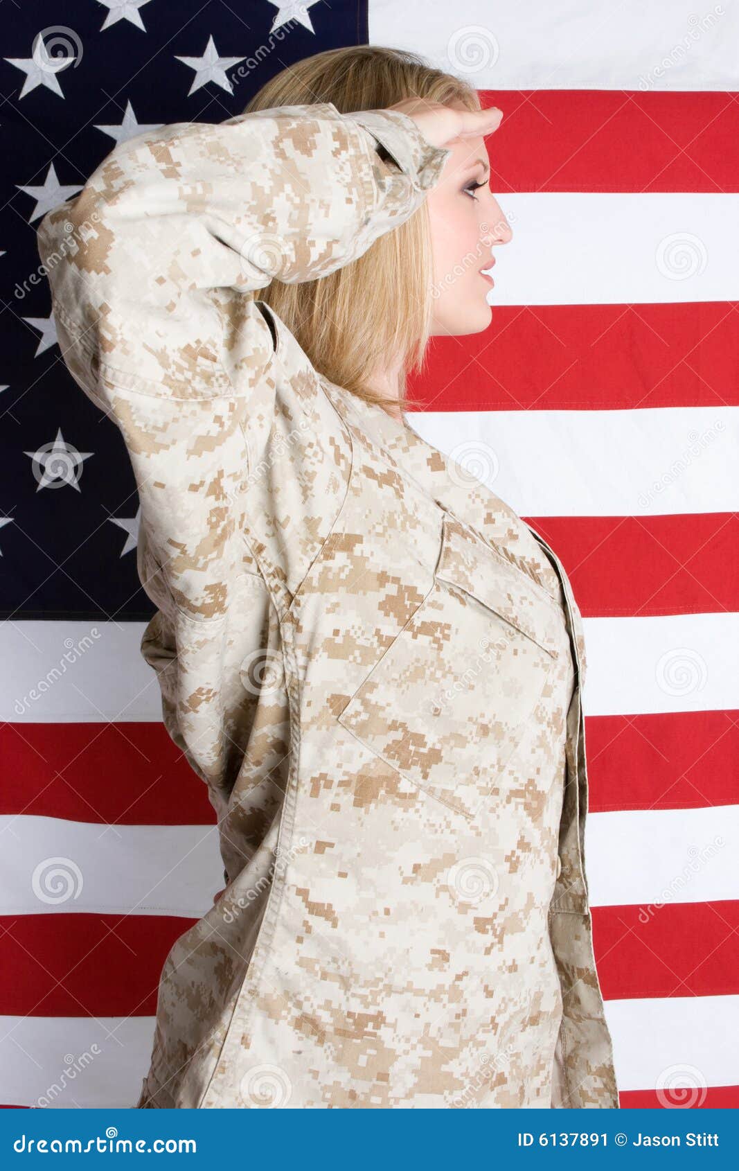 Military Salute stock image. Image of soldier, marines - 6137891