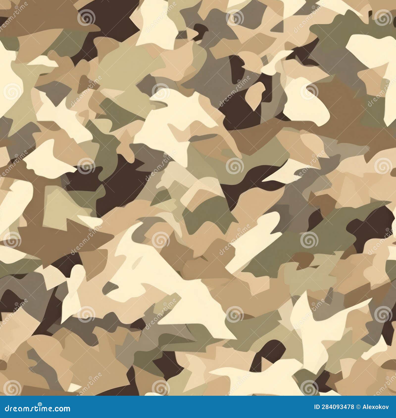 Military Sand Camouflage Pattern for Design Projects AI Generated Stock ...