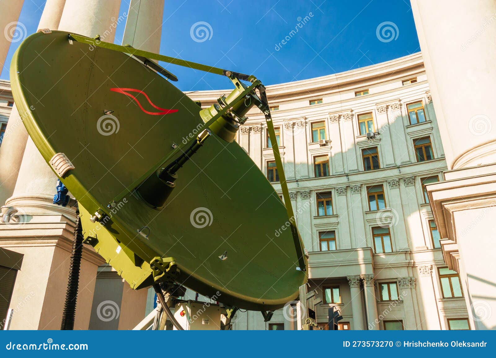 Military Satellite Central Field Station Editorial Image - Image of ...