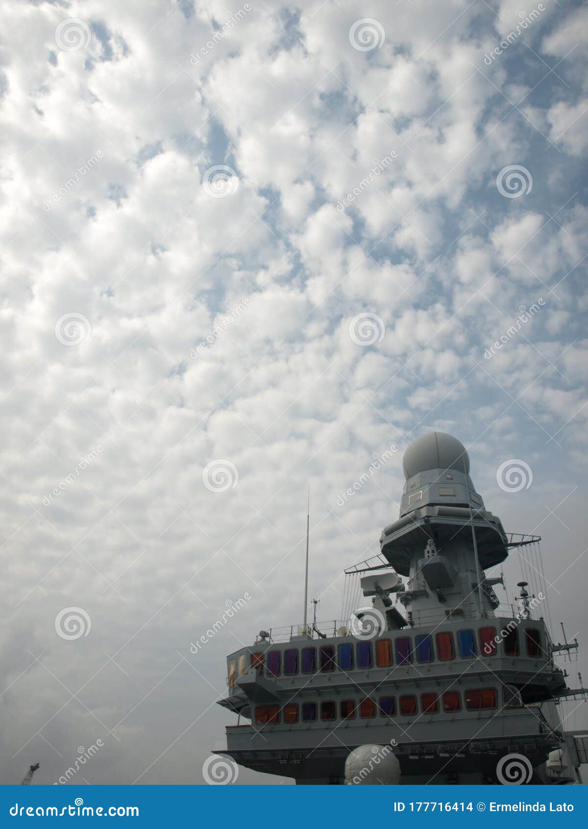 Control Tower in the Clouds Stock Photo - Image of armed, combat: 177716414