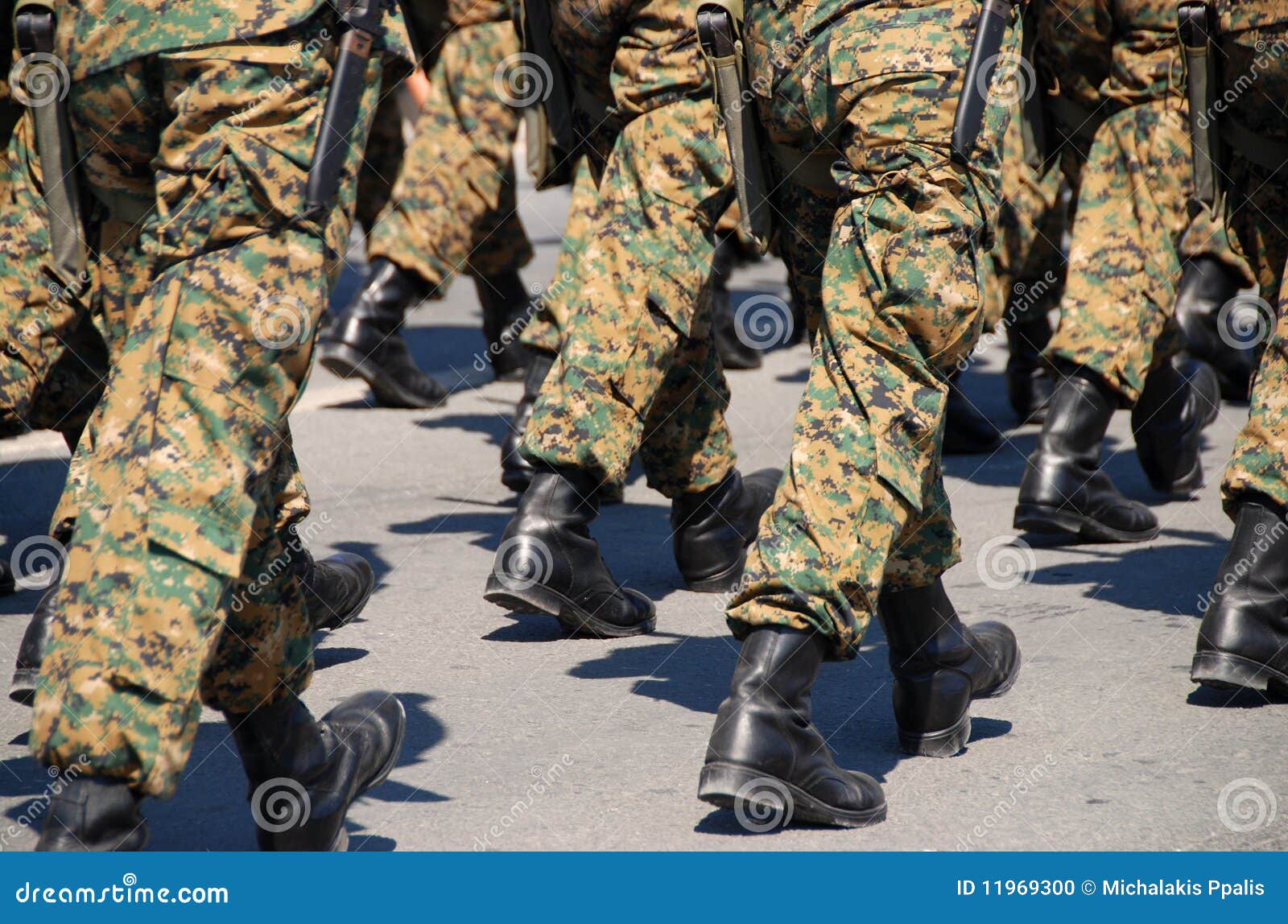 Military Soldiers with Uniforms and Guns. Stock Photo - Image of weapon ...
