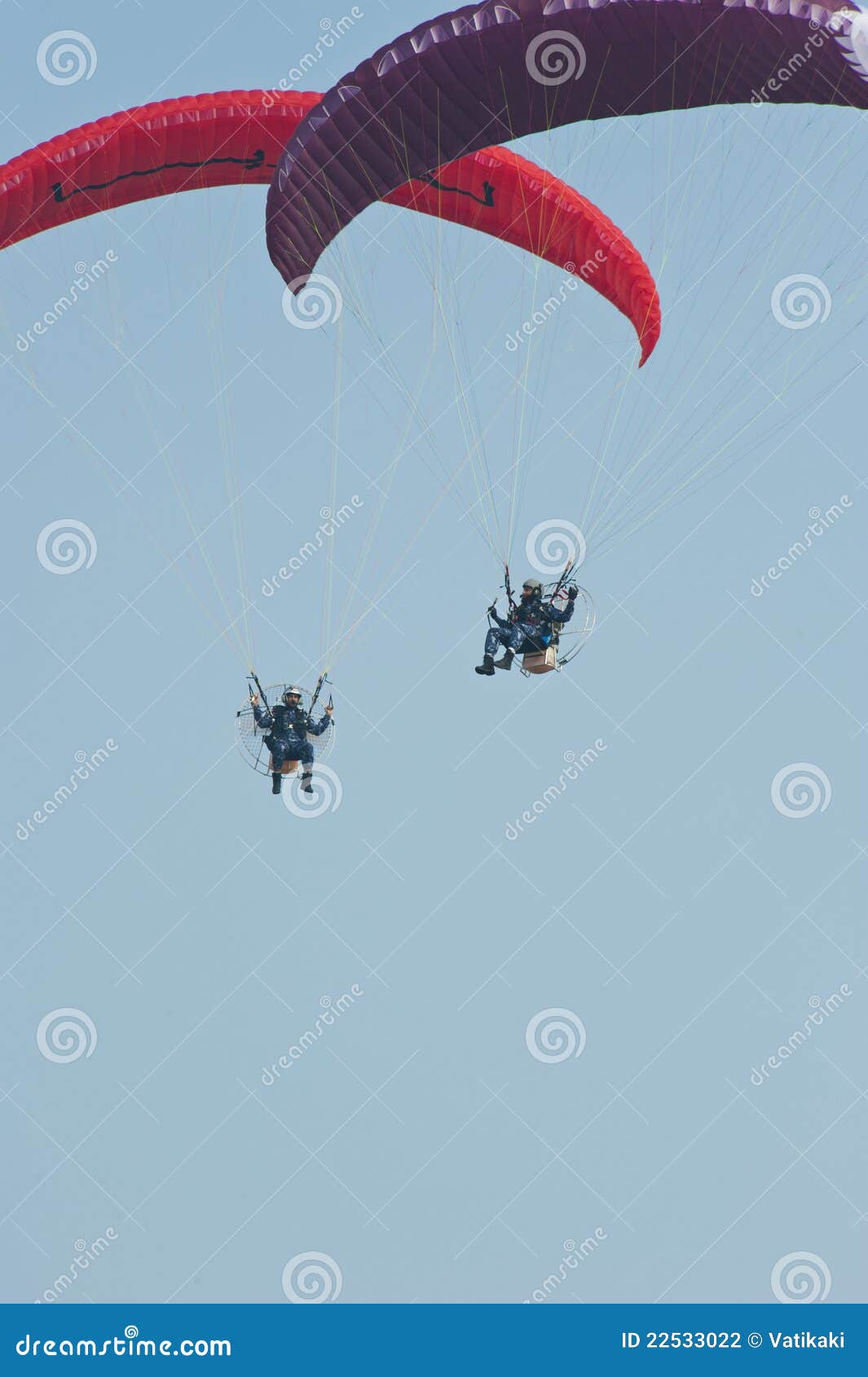 Military Staff in Powered Parachutes Editorial Photography - Image of ...