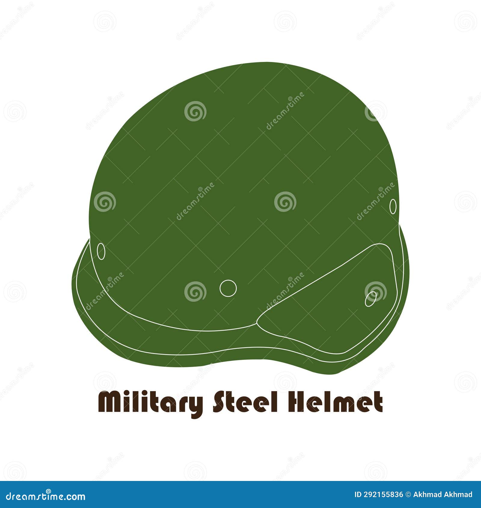 Military steel helmet icon stock vector. Illustration of survival ...