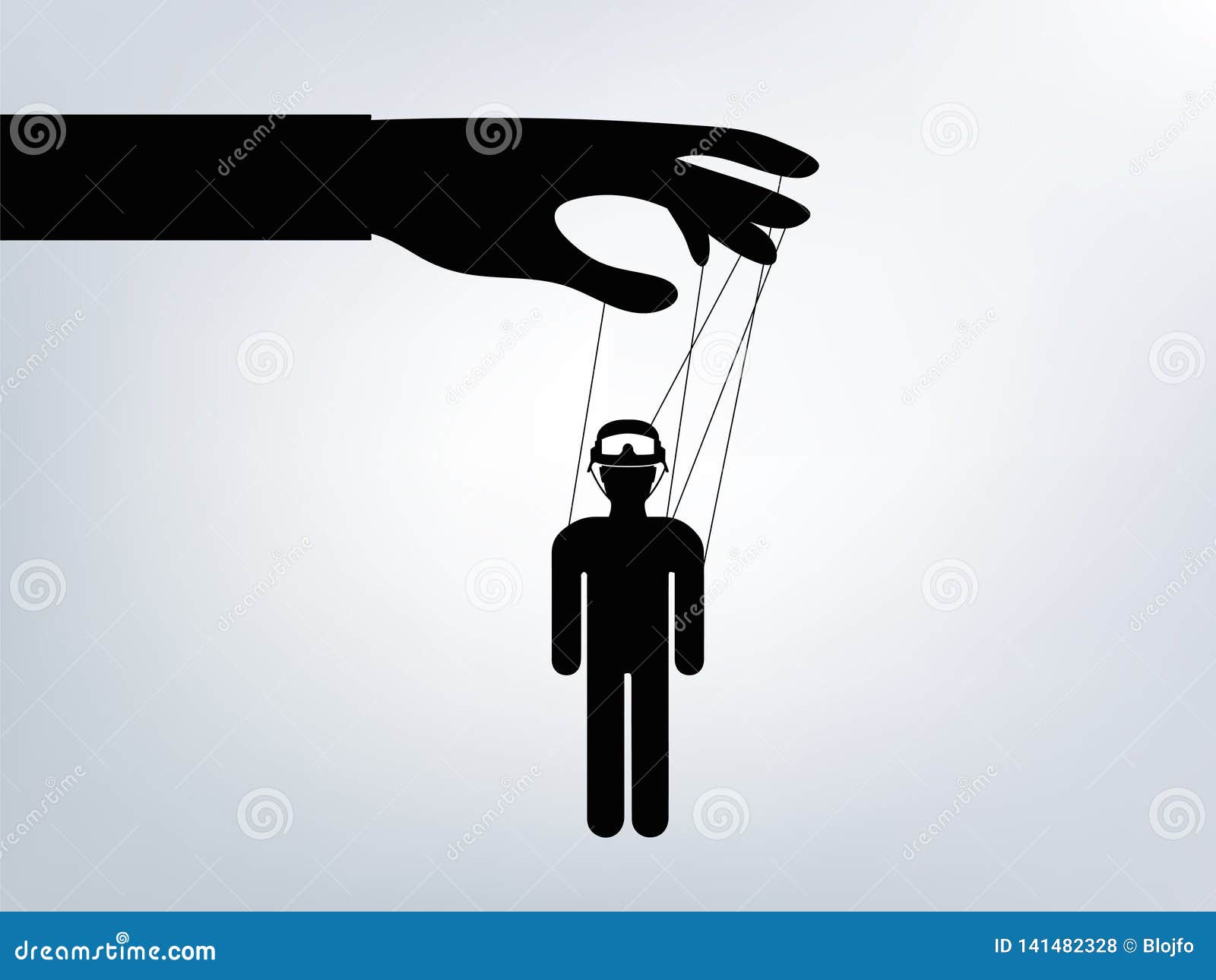 Military Stick Figure Puppet Stock Vector - Illustration of strings ...
