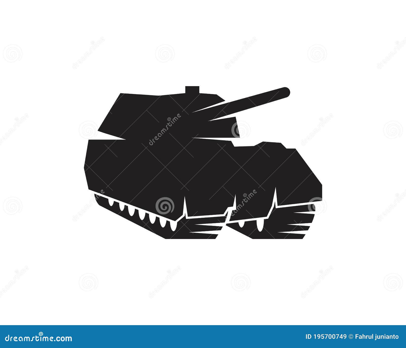 Military Tank Logo Vector Template Stock Vector - Illustration of sign ...
