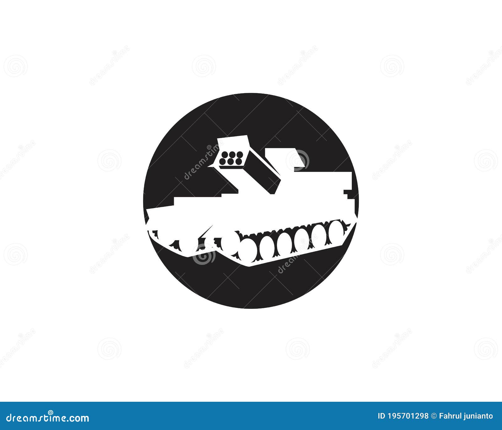 Military Tank Logo Vector Template Stock Vector - Illustration of ...