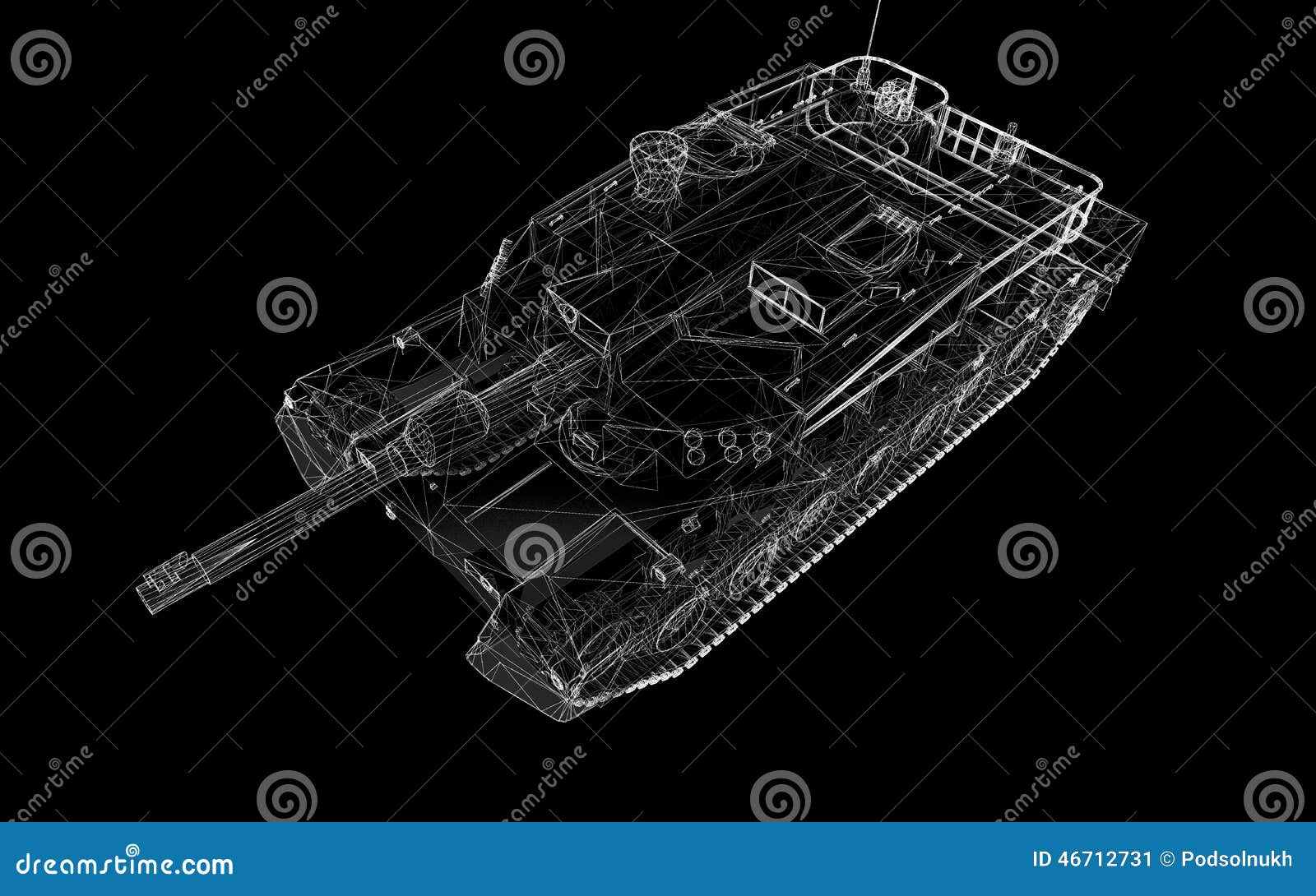 Military tank stock image. Image of armed, heavy, land - 46712731